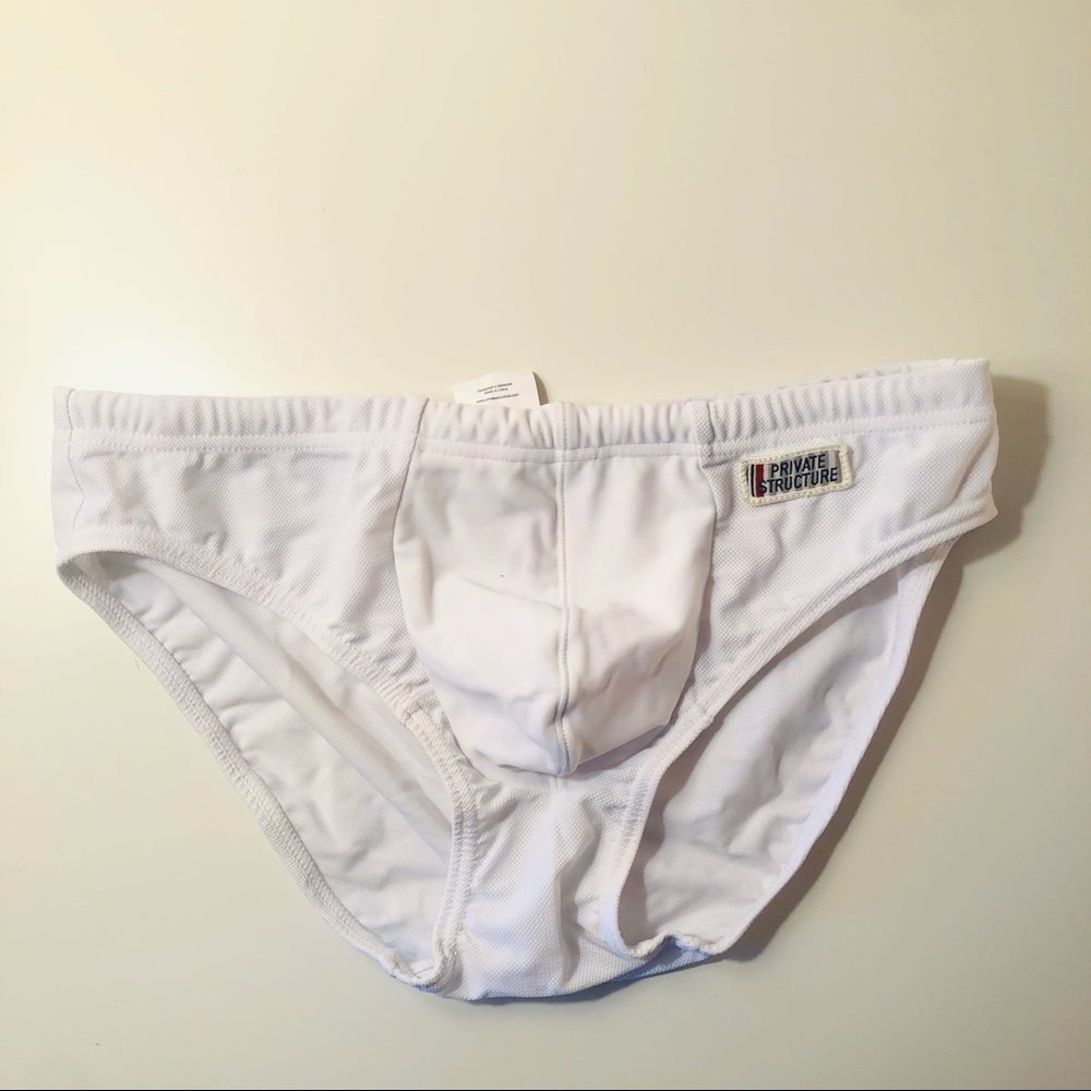 Private Structure Swim Briefs - Gem